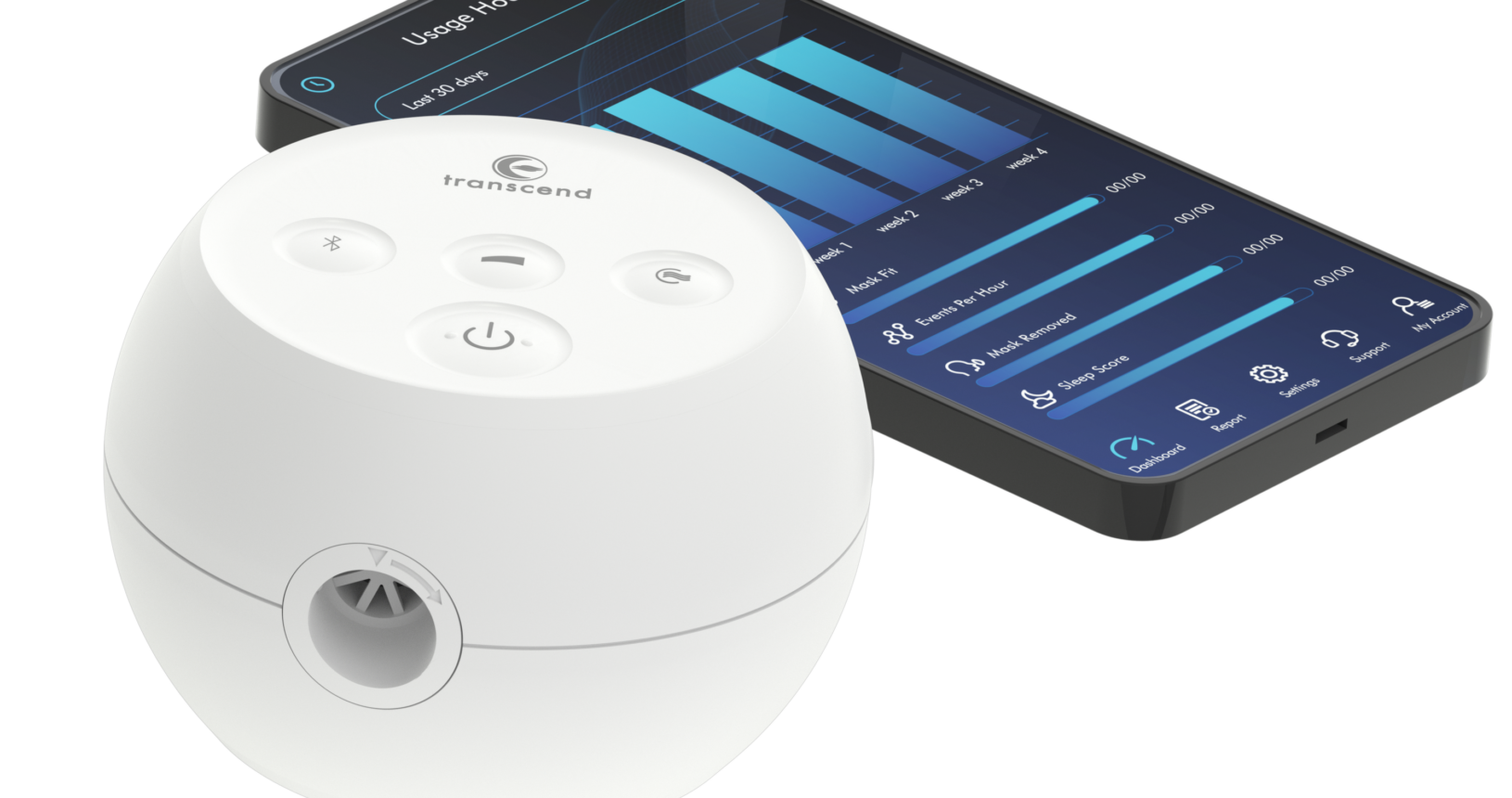 Somnetics Transcend Micro Auto Travel CPAP Machine – Monitor Medical